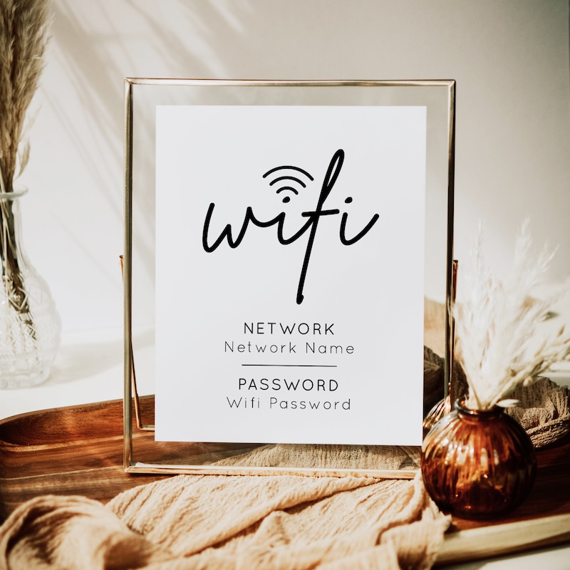 Wifi Sign - Etsy