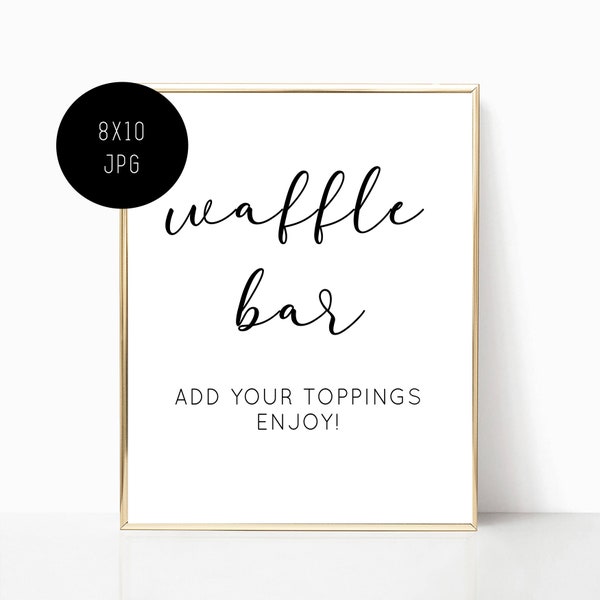 Wedding Waffle Bar - Etsy