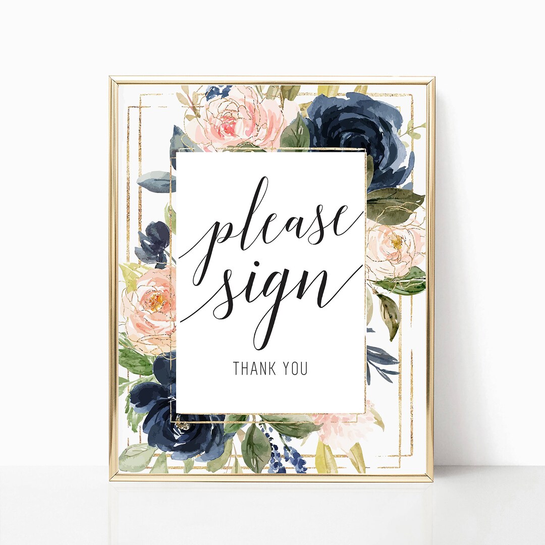 Please Sign, Please Sign Our, Wedding Sign, Wedding Signs, Reception ...