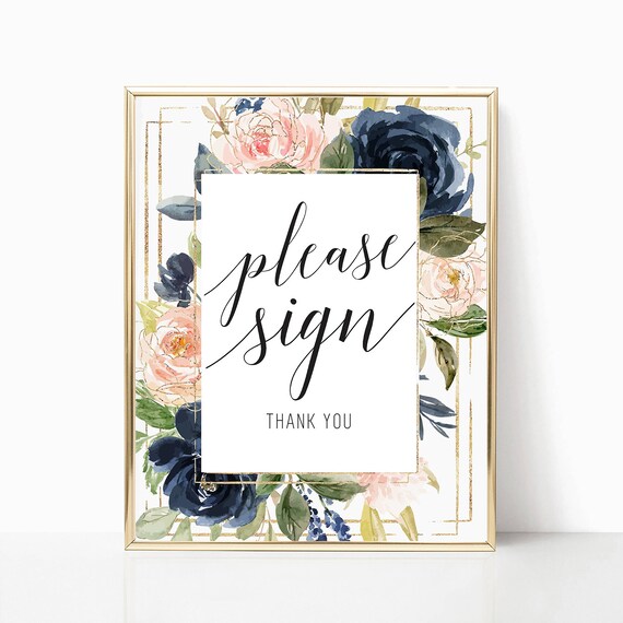 Please Sign, Please Sign Our, Wedding Sign, Wedding Signs, Reception ...