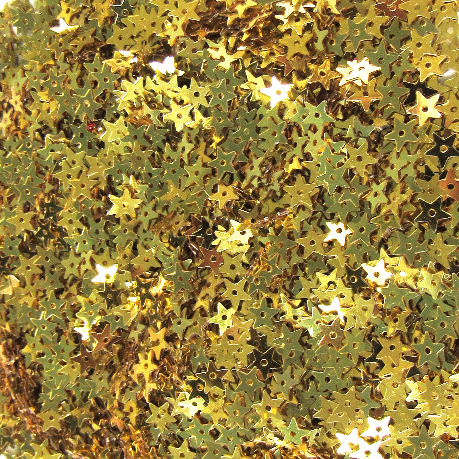 Sequins Tiny Light Gold Stars 6mm 800 Pieces loose Center | Etsy