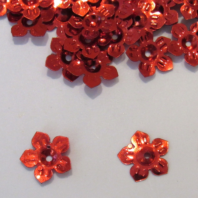 Sequin Flowers - Etsy