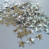Tiny 3mm Metallic Silver Sequins. Metallic Silver Flat Sequins X 10g ...