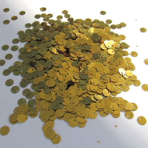 Gold Loose Sequins