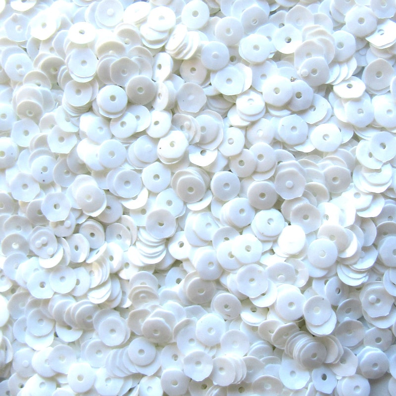 White Sequin Hair - Etsy