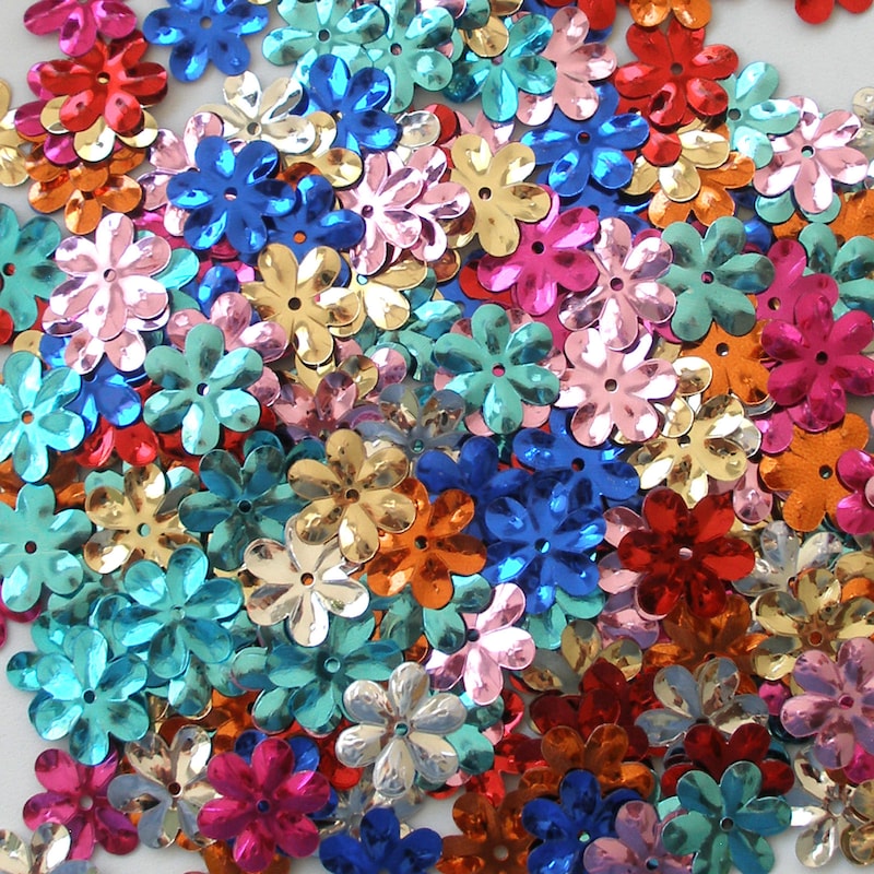 Japanese Flower Sequins - Etsy UK