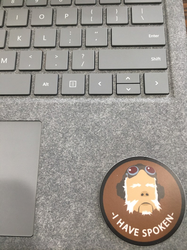 Kuiil Sticker I HAVE SPOKEN - Etsy