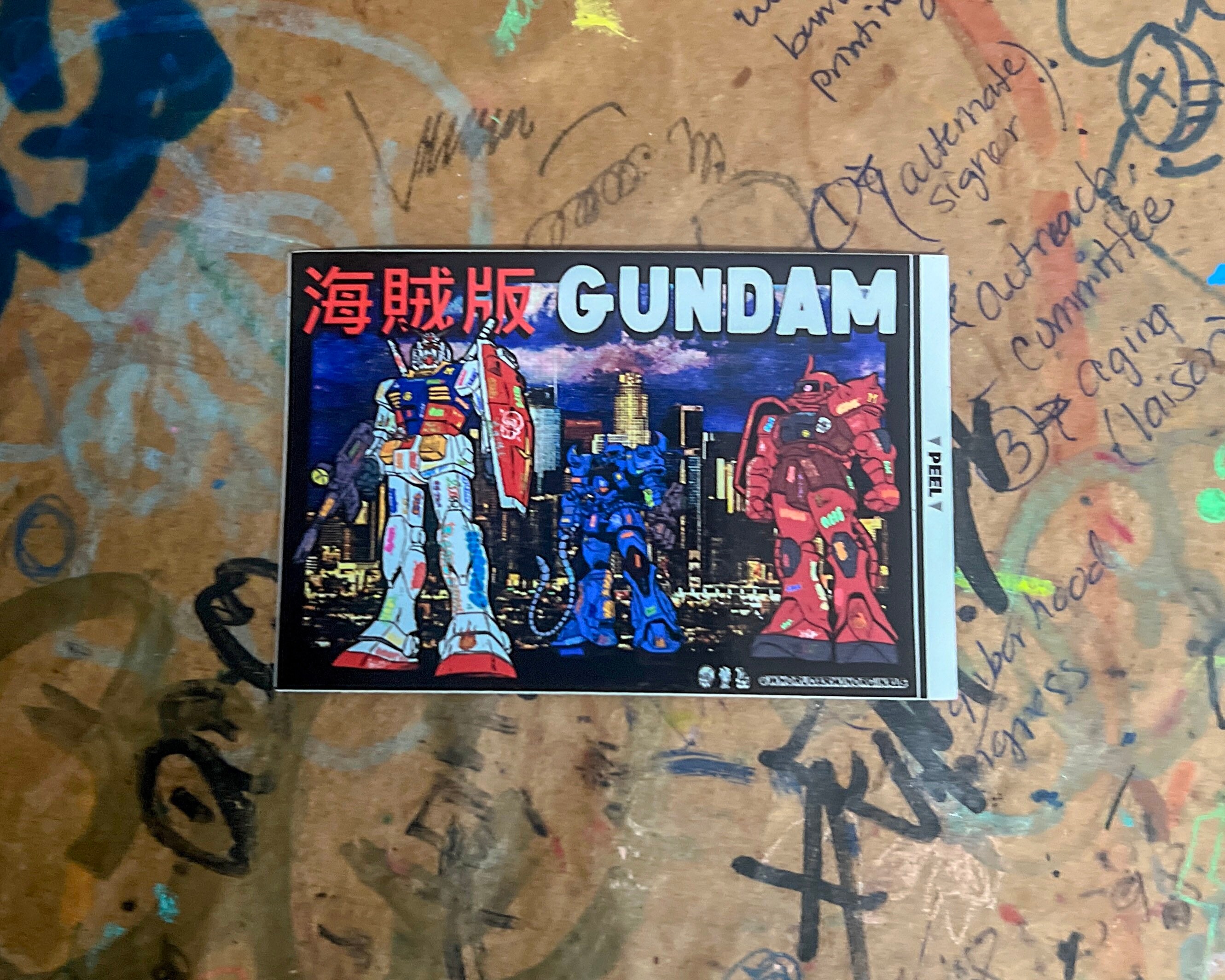 Bootleg Gundam Sticker Pack - Etsy