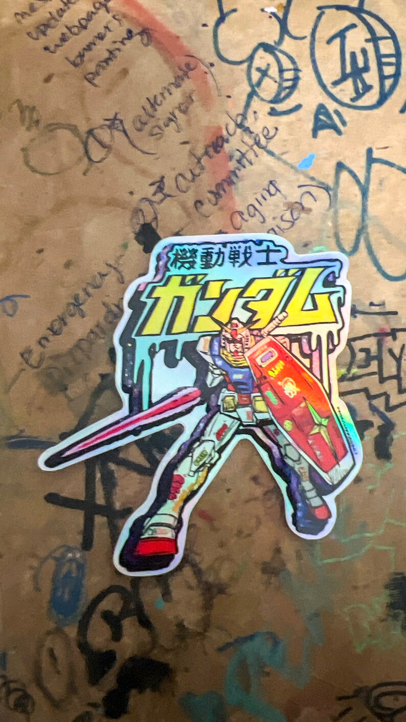 Bootleg Gundam Sticker Pack - Etsy
