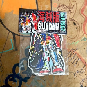 Bootleg Gundam Sticker Pack - Etsy