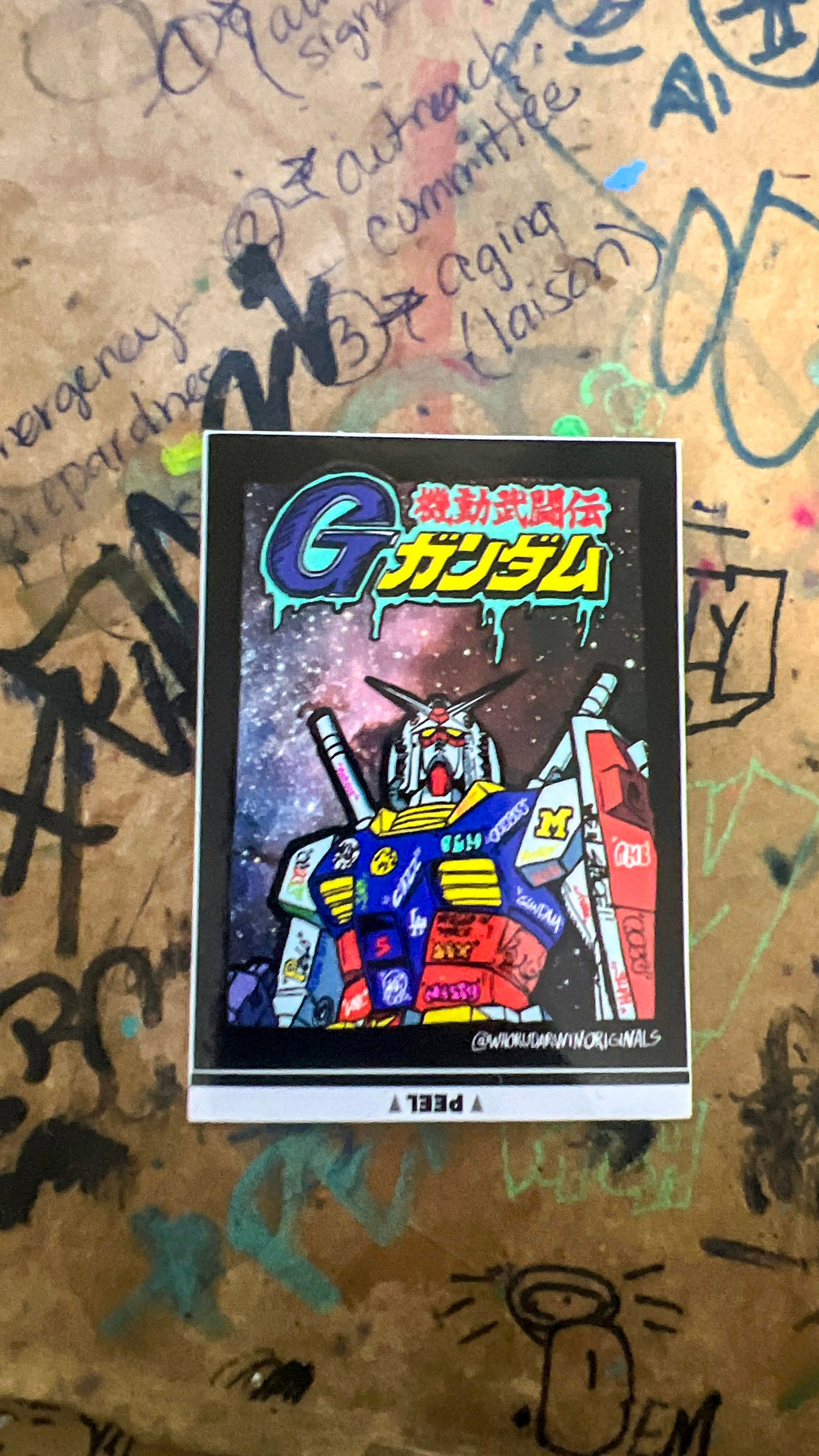 Bootleg Gundam Sticker Pack - Etsy