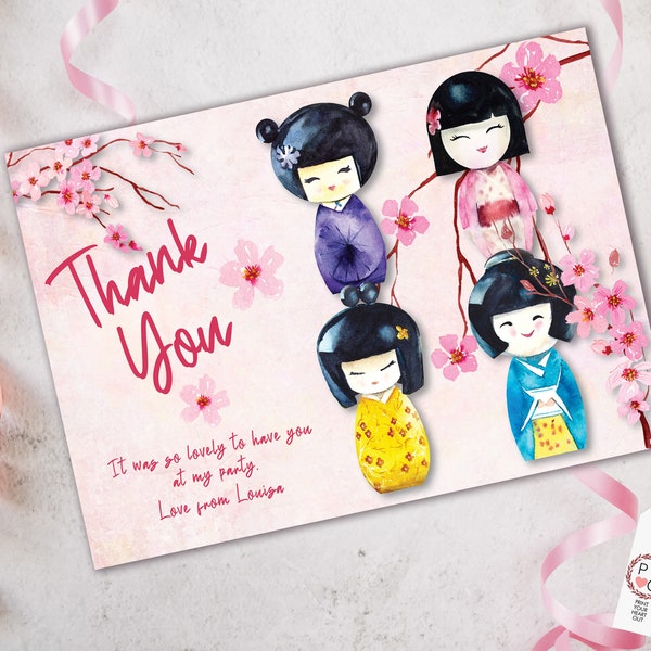 Japanese Thank You - Etsy