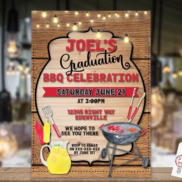 Graduation Bbq - Etsy