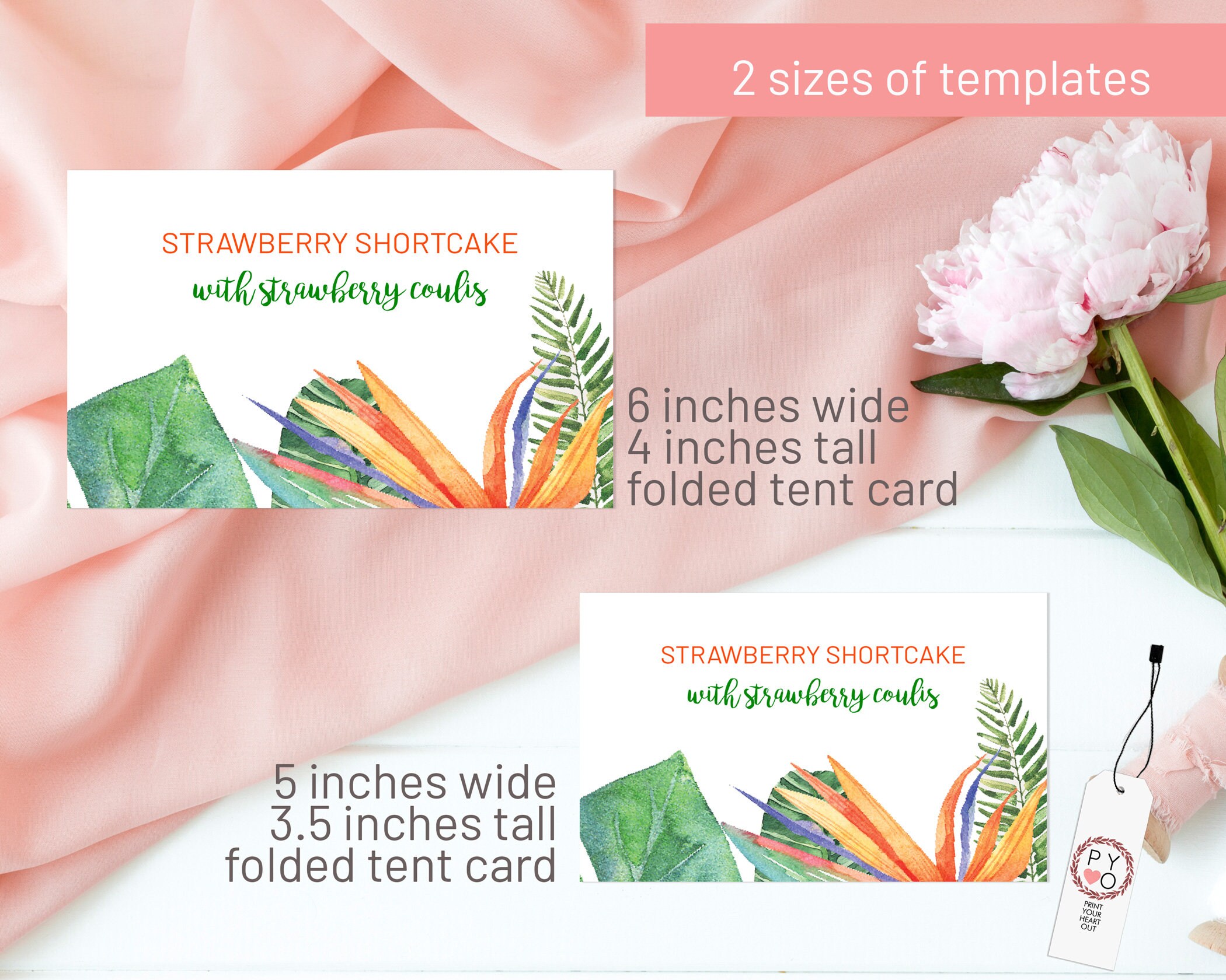 Printable Buffet Label Template Buffet Food Sign Buffet Labels 