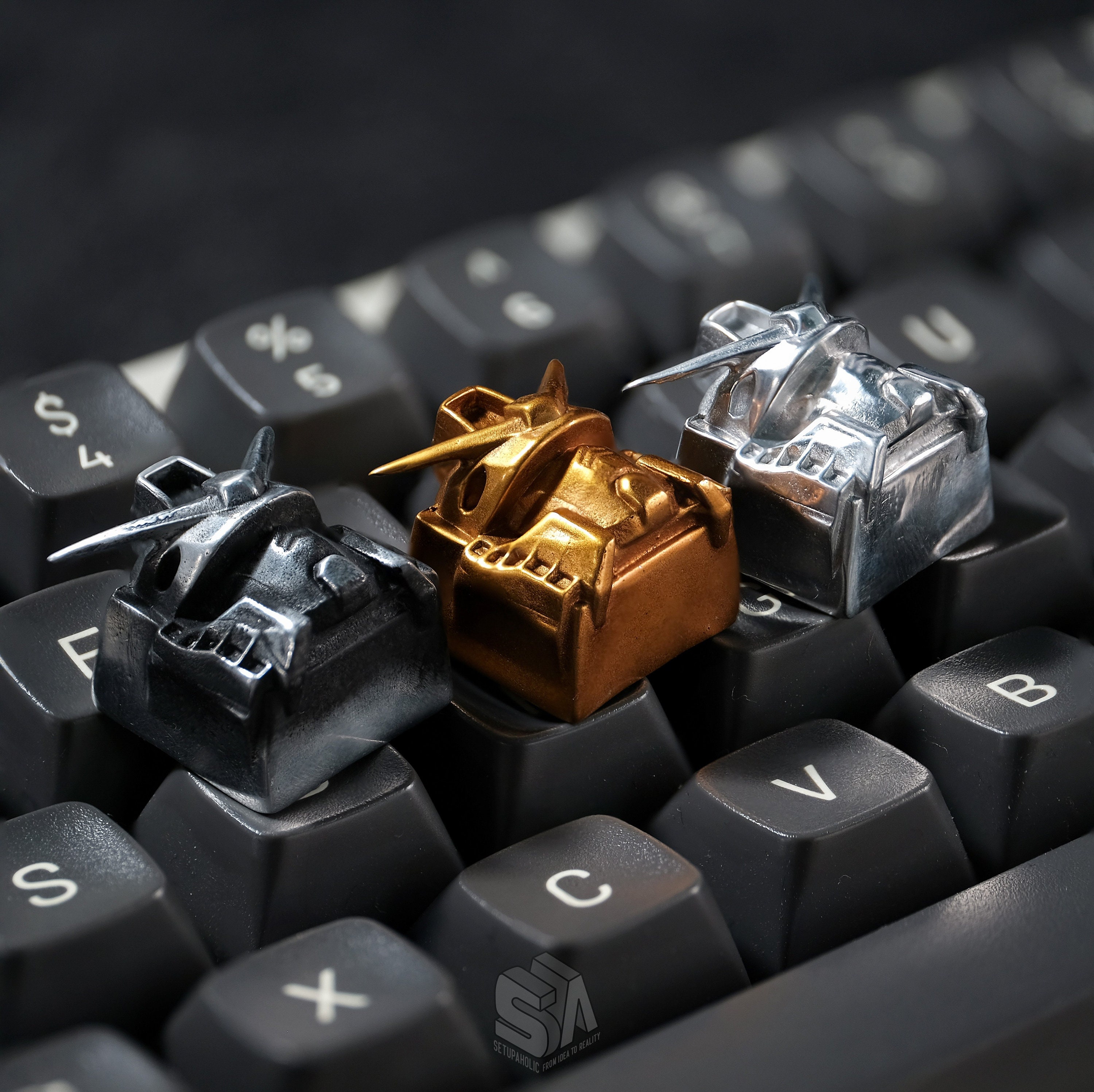 Gundam Keycap Artisan Keycap Esc Keycap Metal Keycap | Etsy Ireland