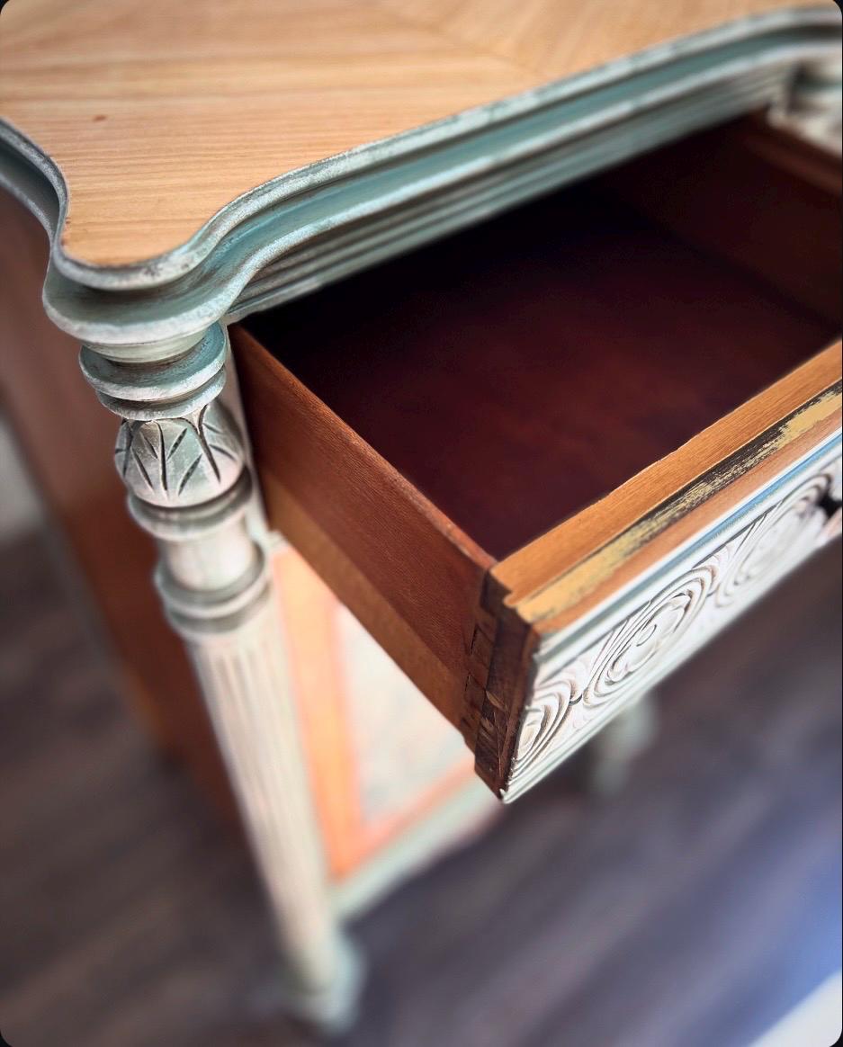 Newvintage Nightstand/side Table/night Table/end Table/cabinet/antique ...