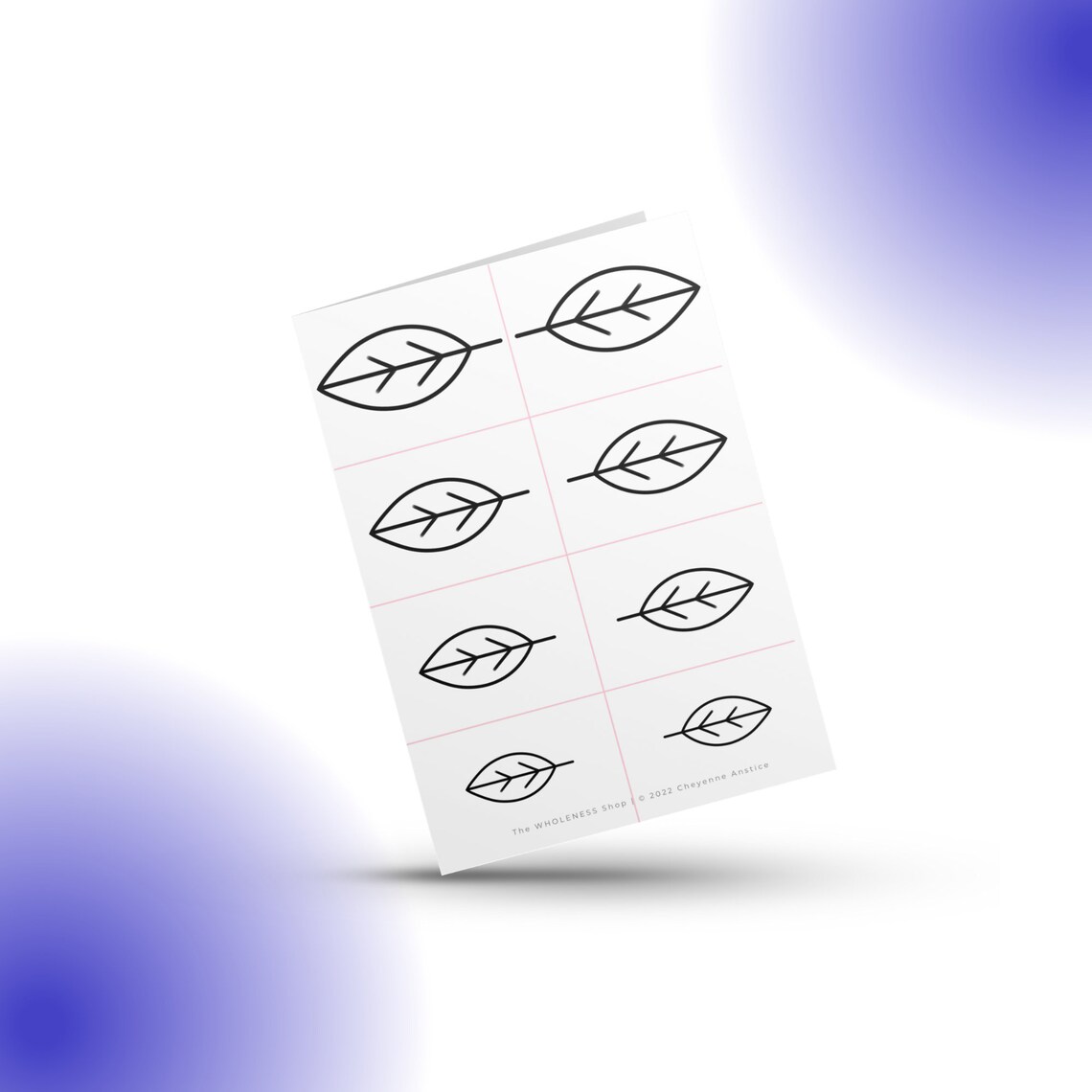 Leaf #6 Beading Stencil, Beaded Outline, Flat Stitch Template, Appliqué ...