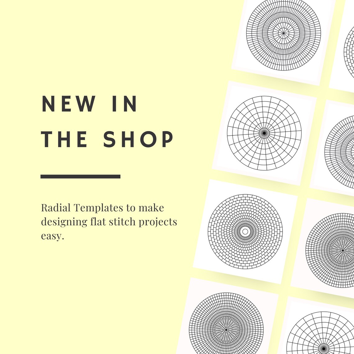 Radial Beading Templates for Tablet, Procreate, Ibispaint X, Beading ...