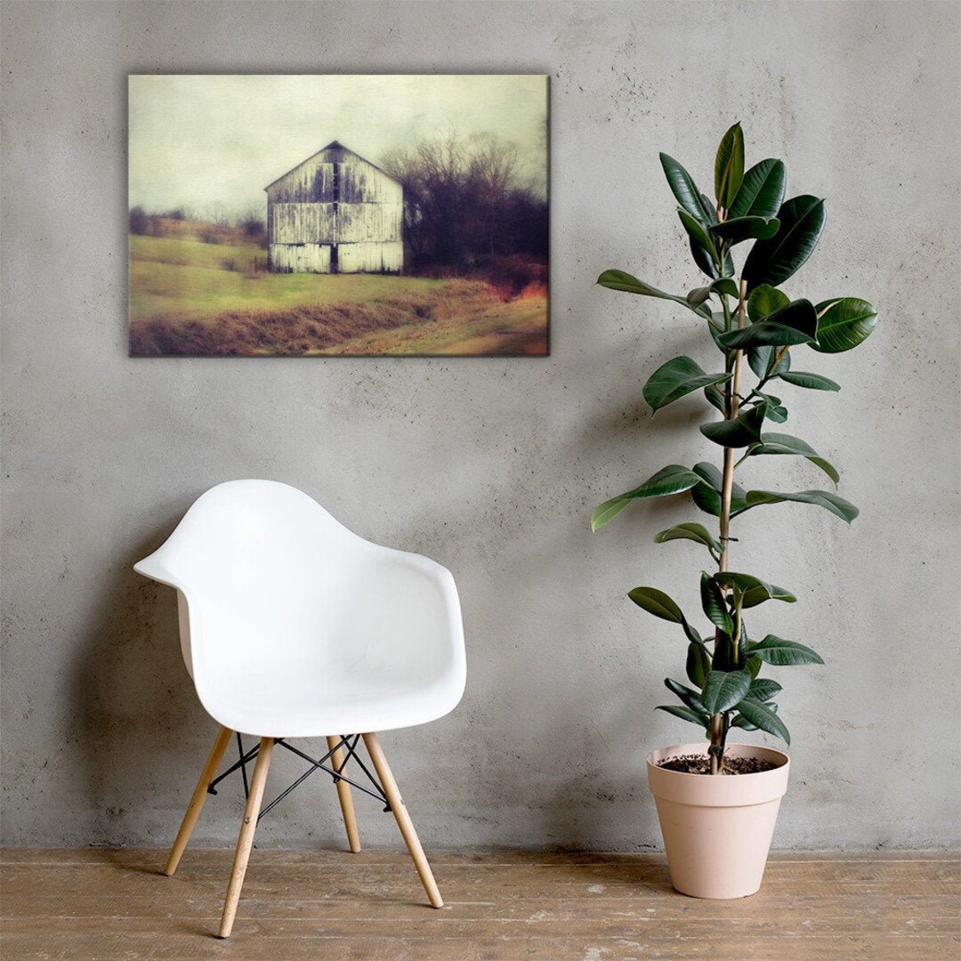 Canvas Barn Photo, Barn Photo, Rustic Art, Farmhouse Wall Art, Farm ...