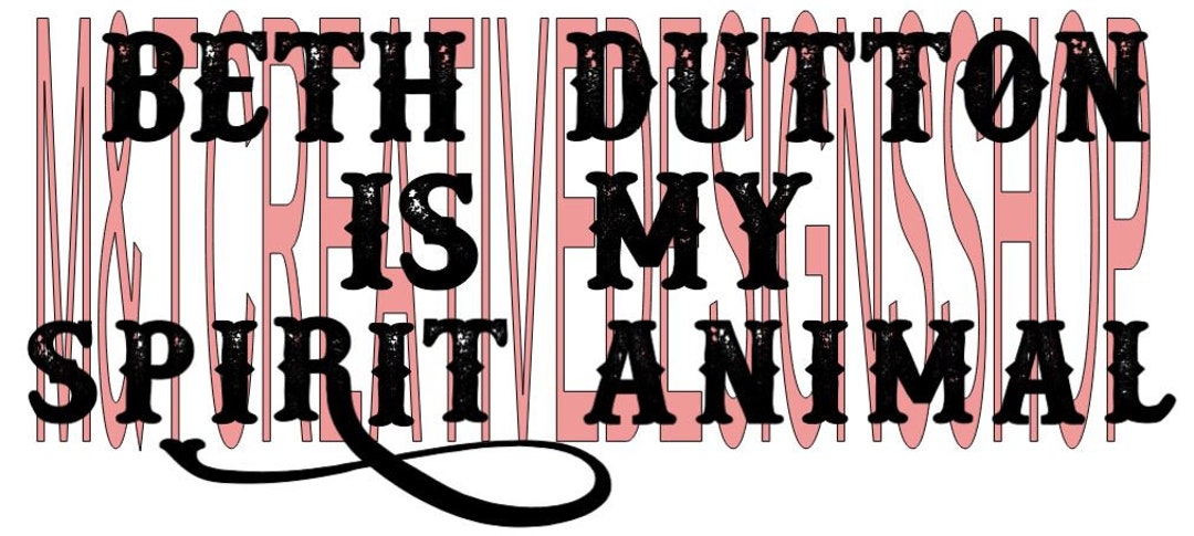 Beth Dutton Jpg File for Cricut, Sublimation, Silhouette Etc. - Etsy