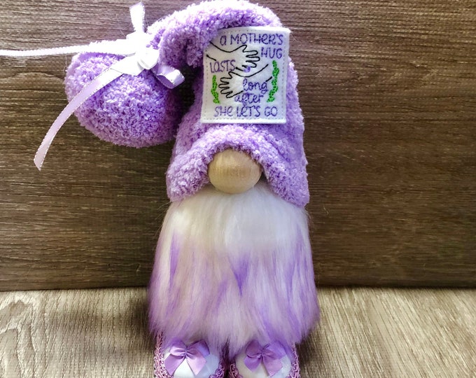 A Mother's Hug Last Long After She Let's Go Gnome | Inspirational Gnome ...