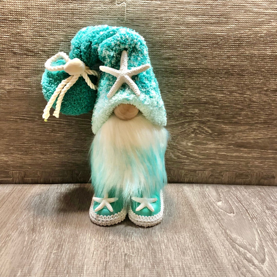 Sea Spray Beach Gnome: Handmade Starfish Tiered Tray Decor - Etsy