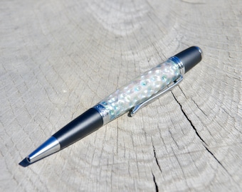 Vietnam Veteran Ribbon Acrylic Label Cast Pen Blank for Bolt Action or ...