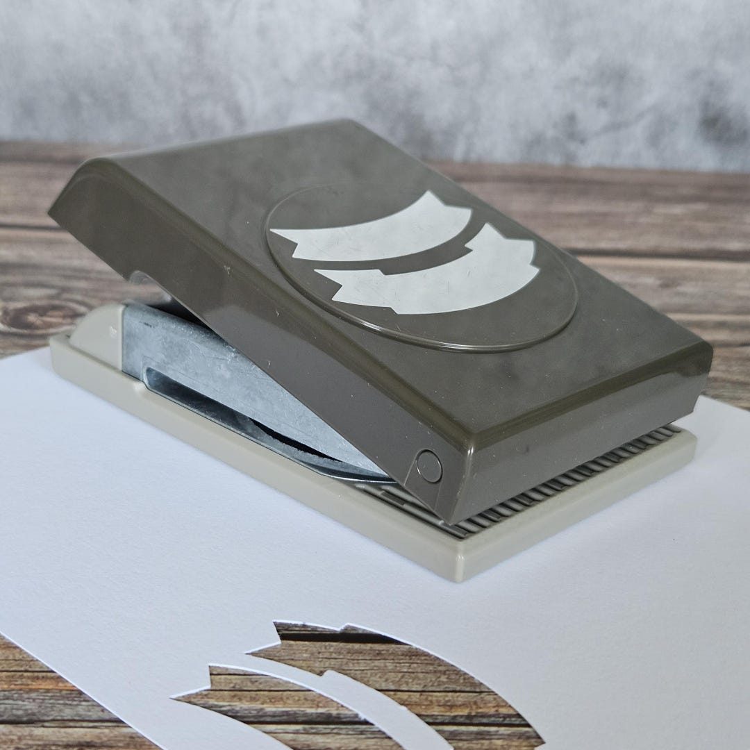 Stampin up Duet Banner Paper Punch for Scrapbooking and Crafts - Etsy