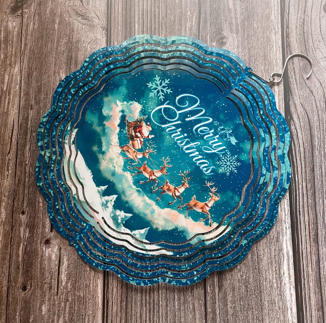 Christmas Wind Spinner, New House Gift, Unique Gift for Her, Porch ...