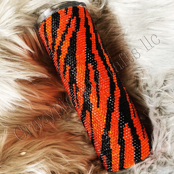 Rhinestone Tiger - Etsy