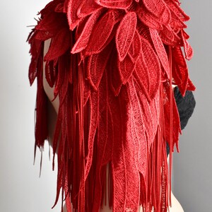 Carmen Red Wings Epaulette,wings Shoulder Jewelry,wings Accessories ...