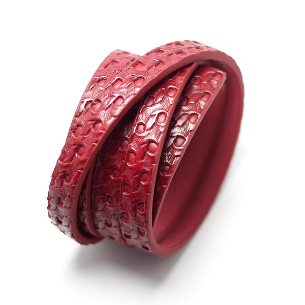 Embossed Bracelet - Etsy