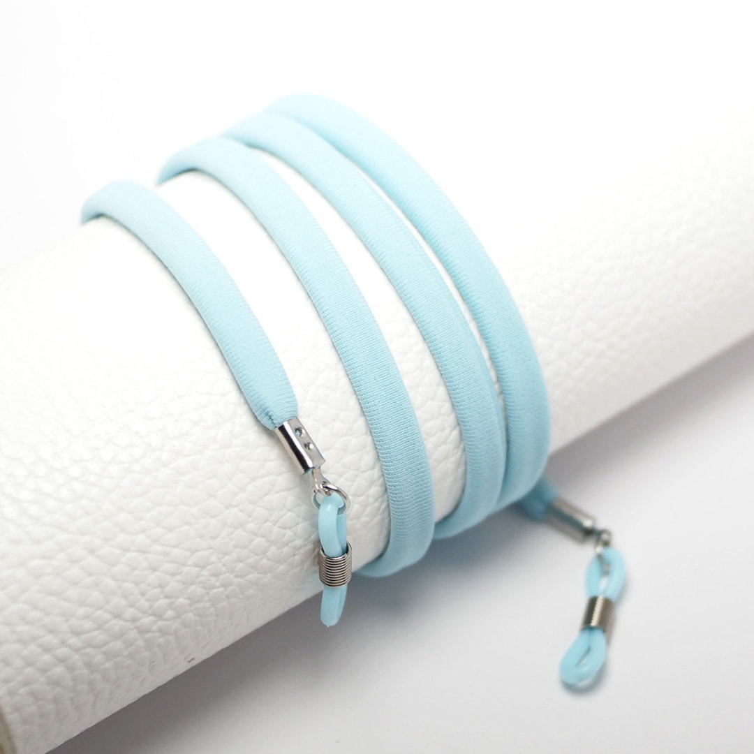2pcs Sunglasses Chain,turquoise Blue Chain Spectacle Strap,stitched ...