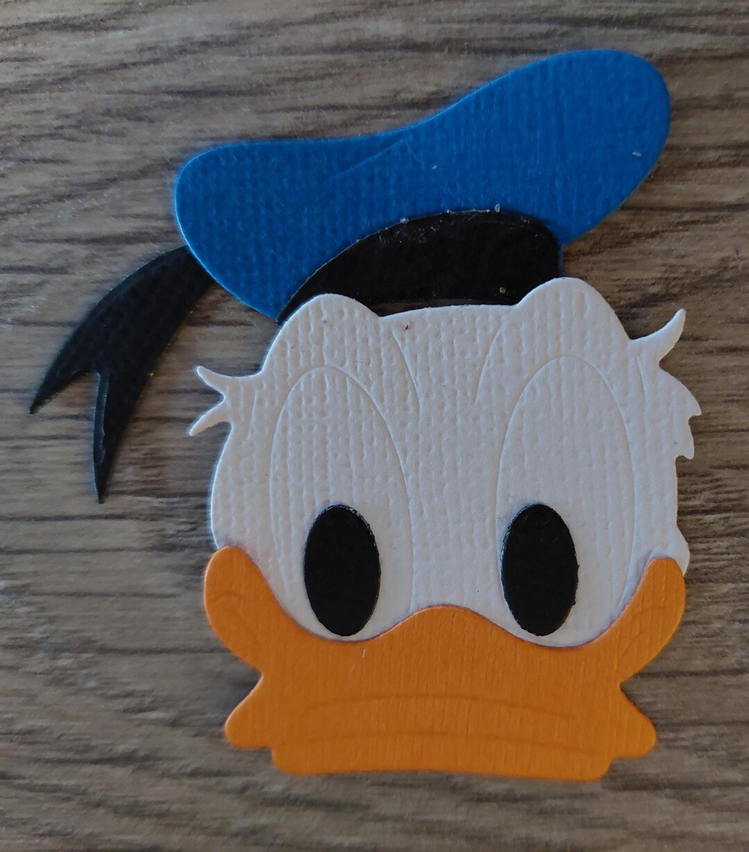 Die Cut / Embellishment Donald Duck (kit) - Etsy