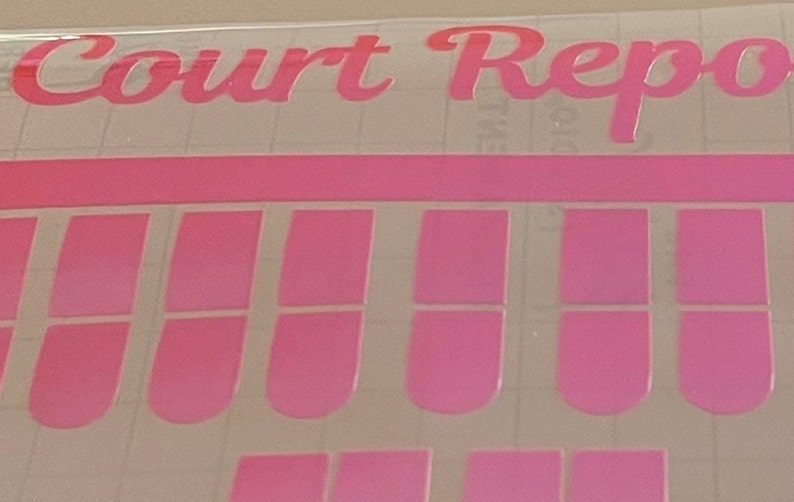 Court Reporting Car Decal, CSR Car Decal, Court Reporter Car Decal ...