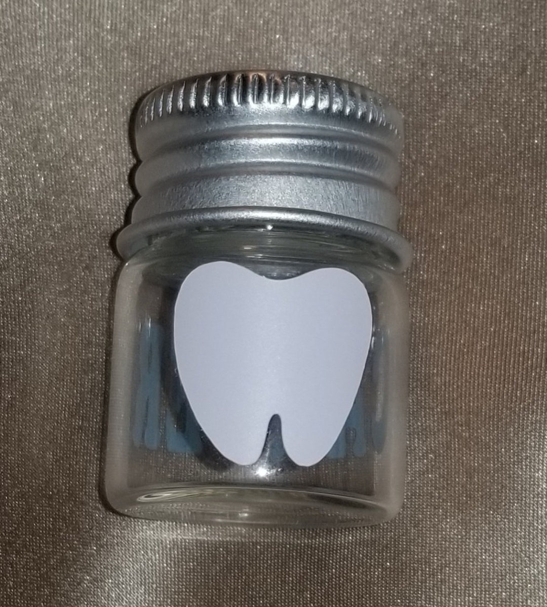 Baby Tooth Keepsake, Tooth Jar, First Tooth Keepsake, Tooth Fairy ...