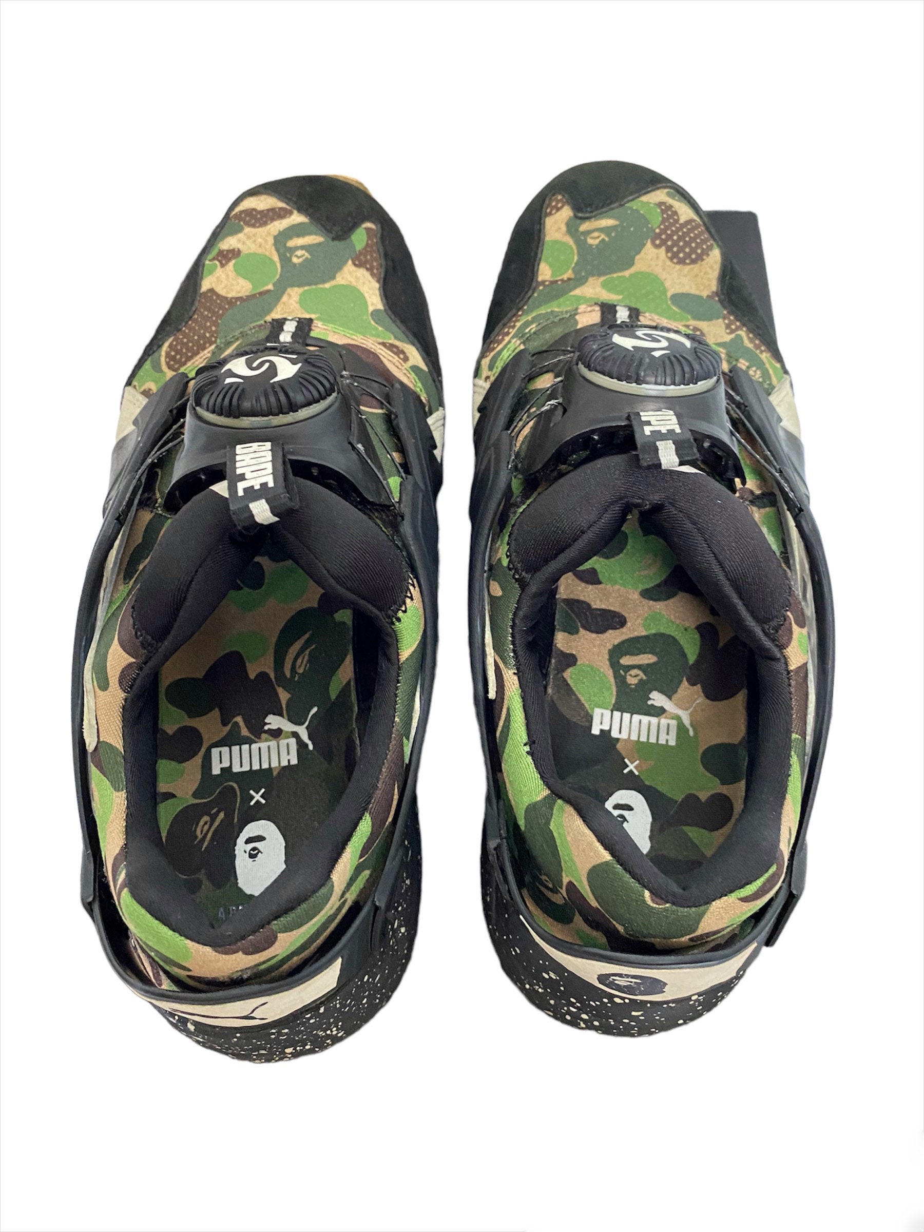 Authen Bape X Puma A Bathing Ape Disc Blaze Green Camo Shoes - Etsy