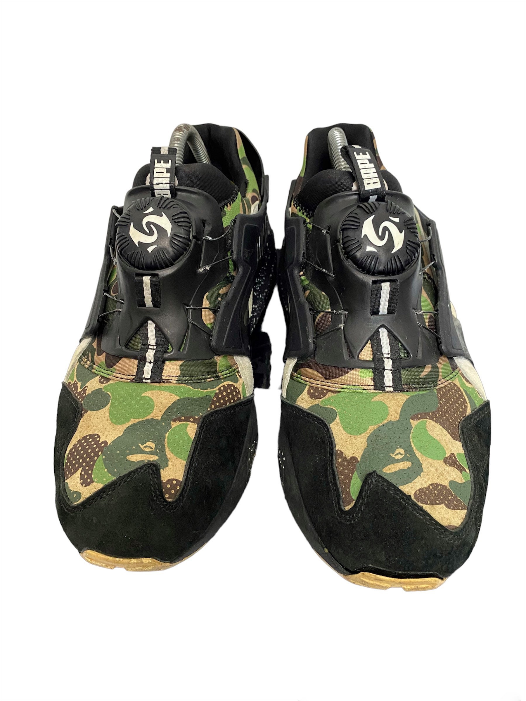 Authen Bape X Puma A Bathing Ape Disc Blaze Green Camo Shoes - Etsy