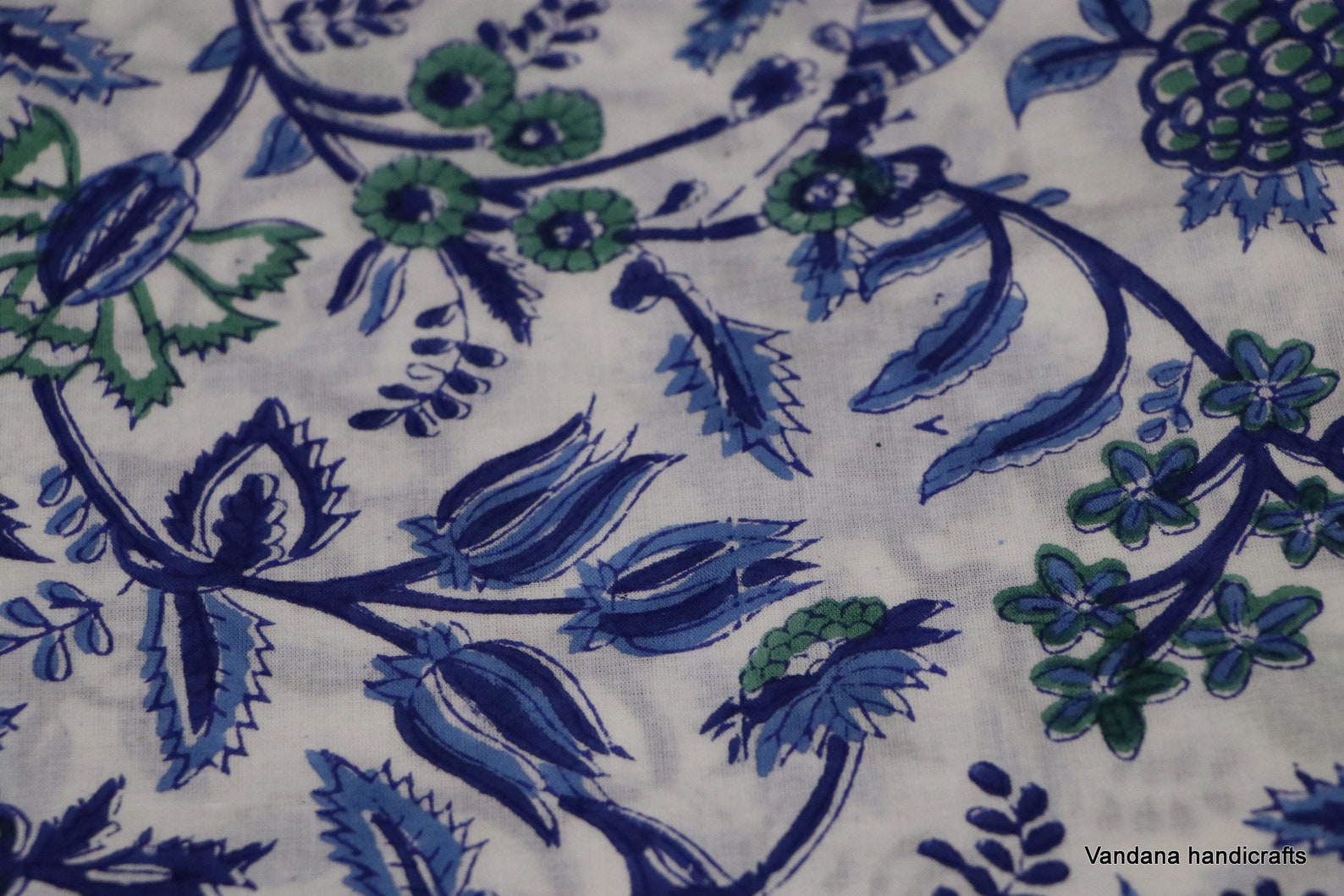 Soft Cotton Voile Block Print Fabric Hand Block Print Voile | Etsy