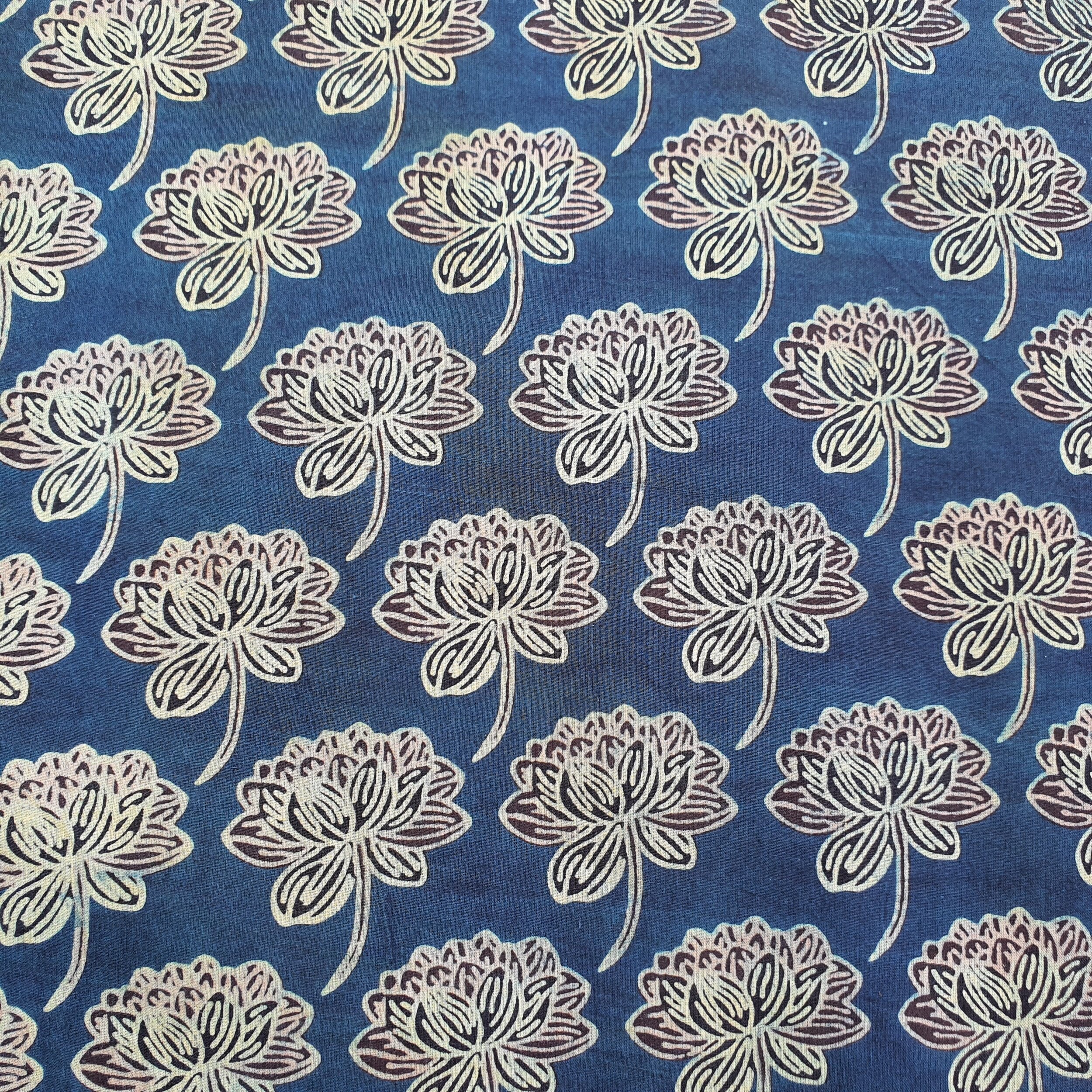 Cotton Ajrakh Printed Fabric Ajrakh Block Print Ajrakh Fabric - Etsy