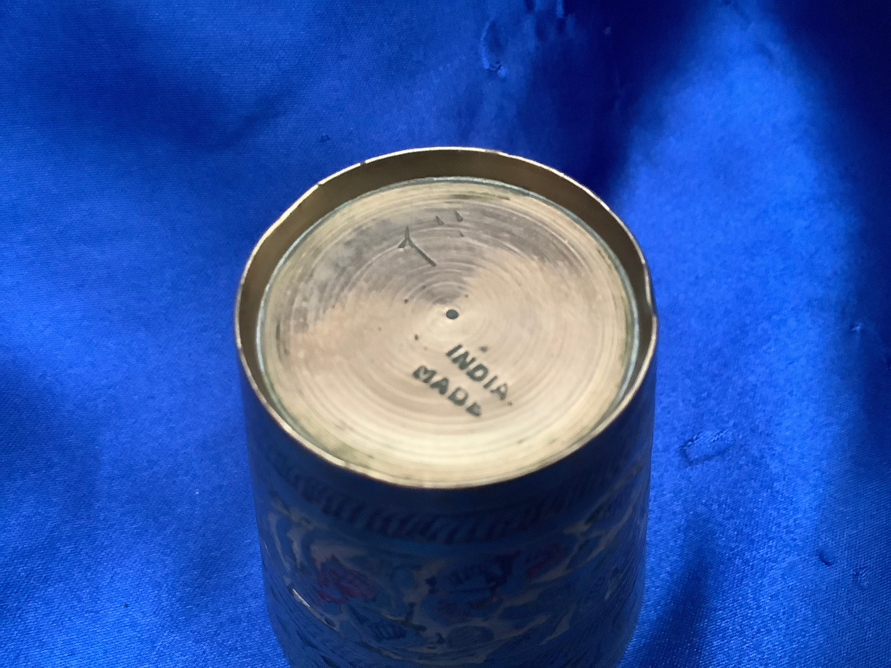 Small Brass Lassi Cup. India - Etsy