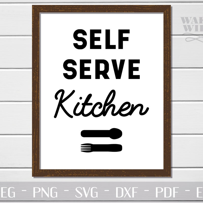 Self Serve Kitchen - Etsy