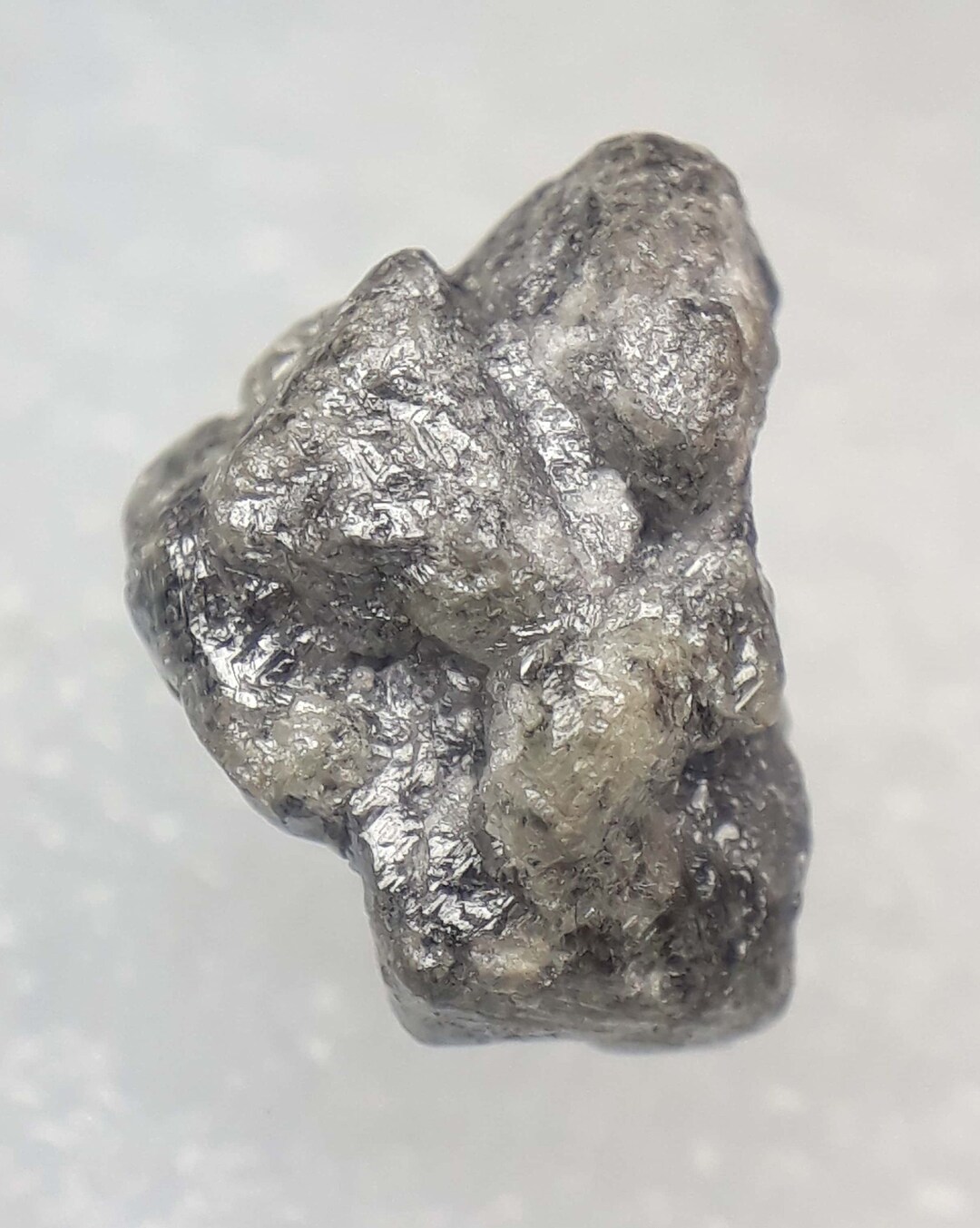 8.20 Carat, Natural Gray Rough Diamond Uncut African Diamond Raw Rough ...