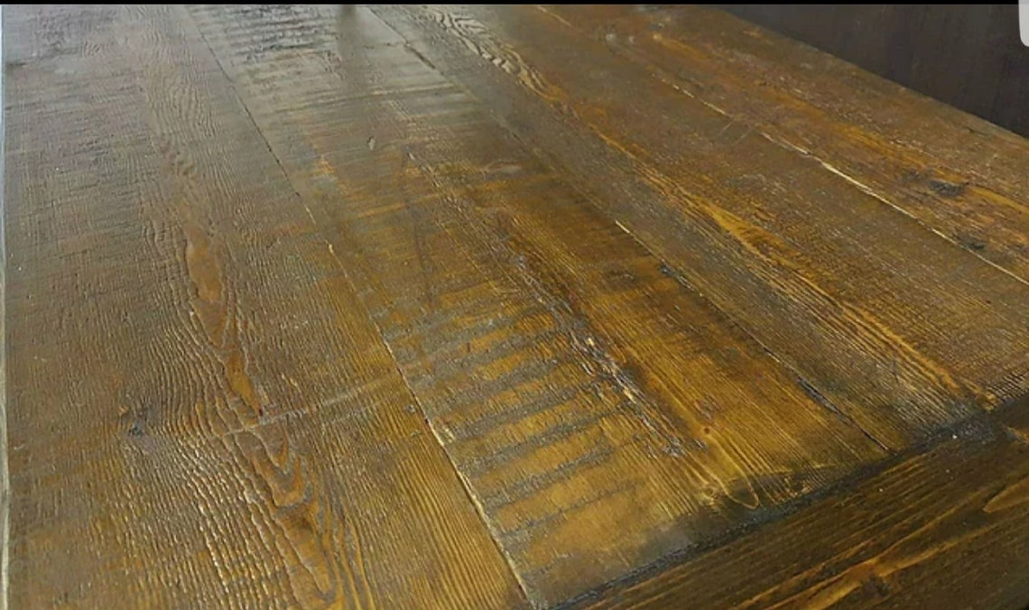 Reclaimed Table Tops, Farmhouse Dining Table, Rustic Tables, Kitchen ...
