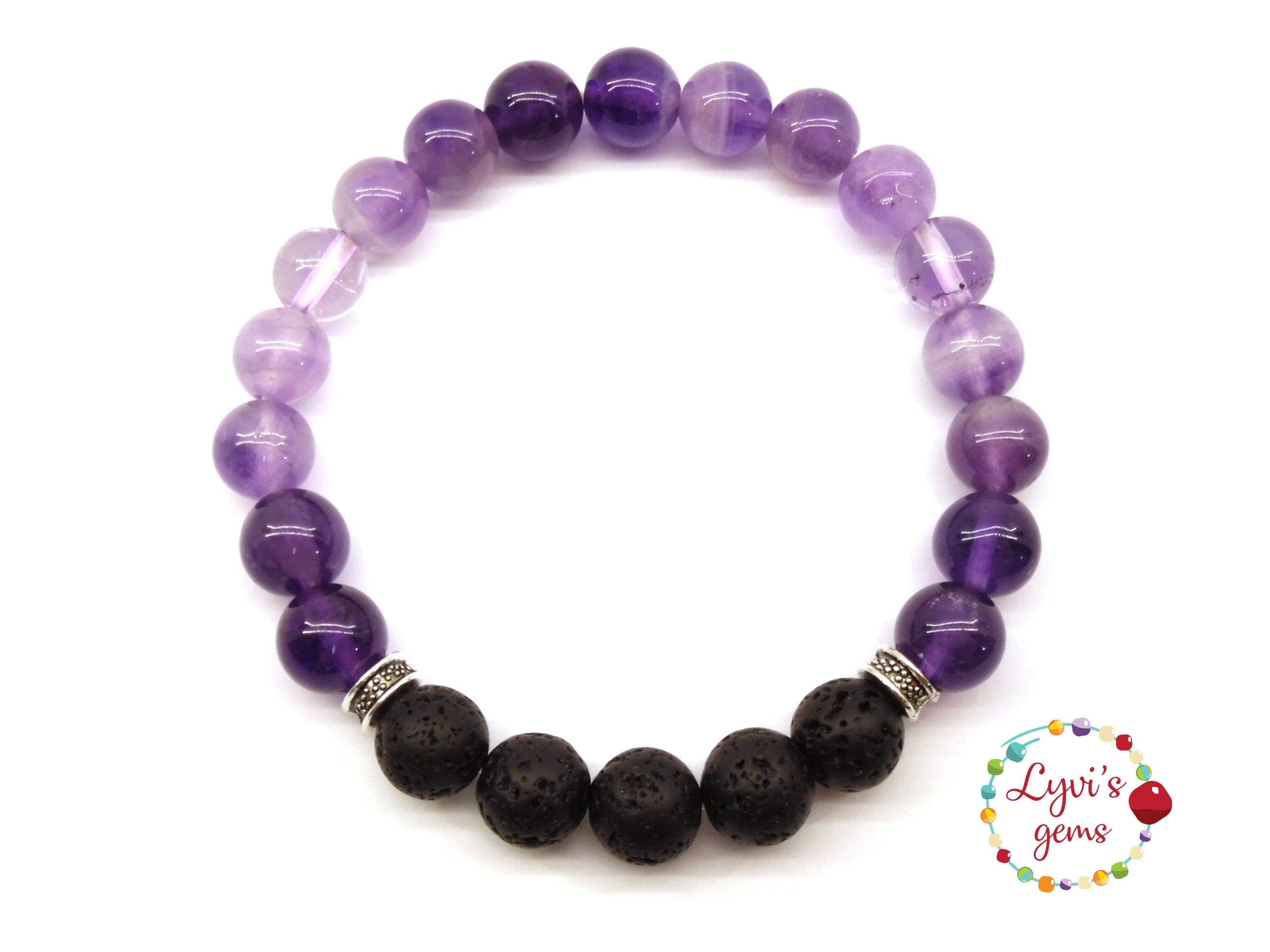 Third Eye Chakra Bracelet,aromatherapy Bracelet,essential Oil Diffuser ...