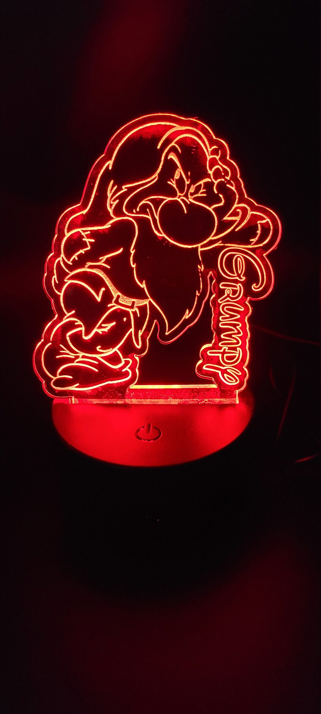 Custom to Order Acrylic Light up LED Color Changing Signs - Etsy