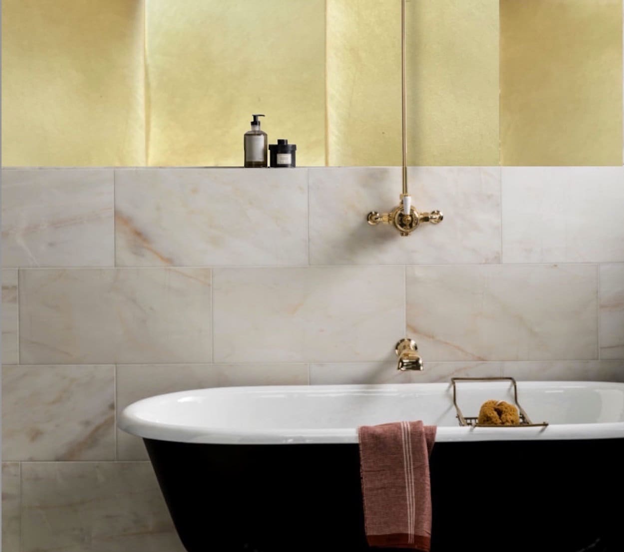 Aged Brass Tiles for Kitchen or Bathroom - Etsy