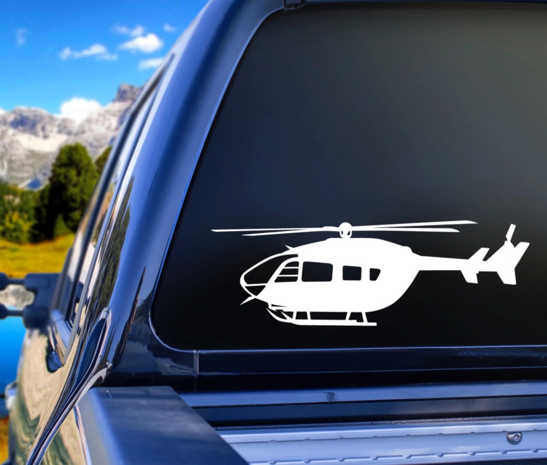 LUH-72 Lakota Helicopter Vinyl Decal, Army Aviation, Helicopter, Truck ...