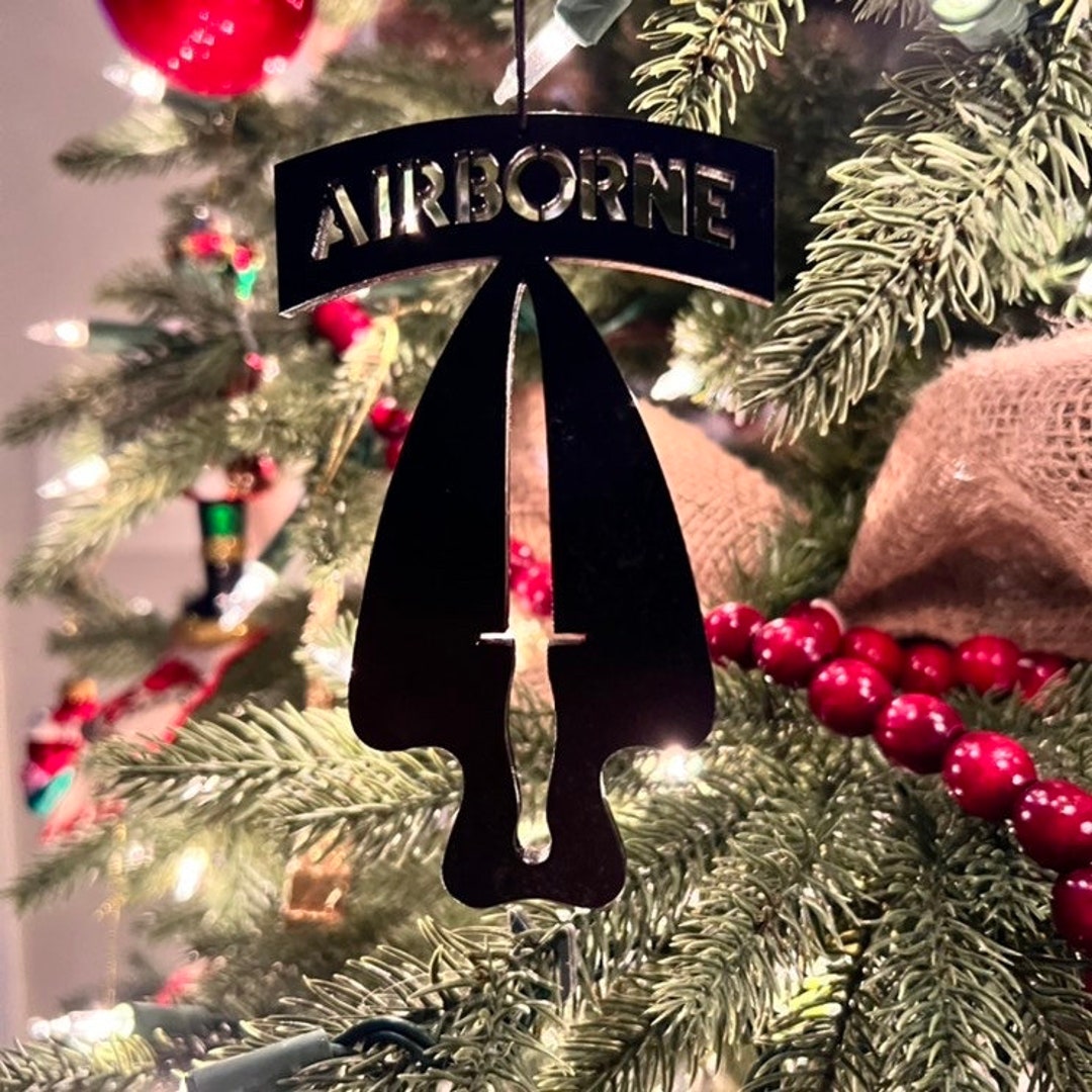 160th Soar Airborne Metal Ornament, Nightstalker, USASOC, NSDQ ...