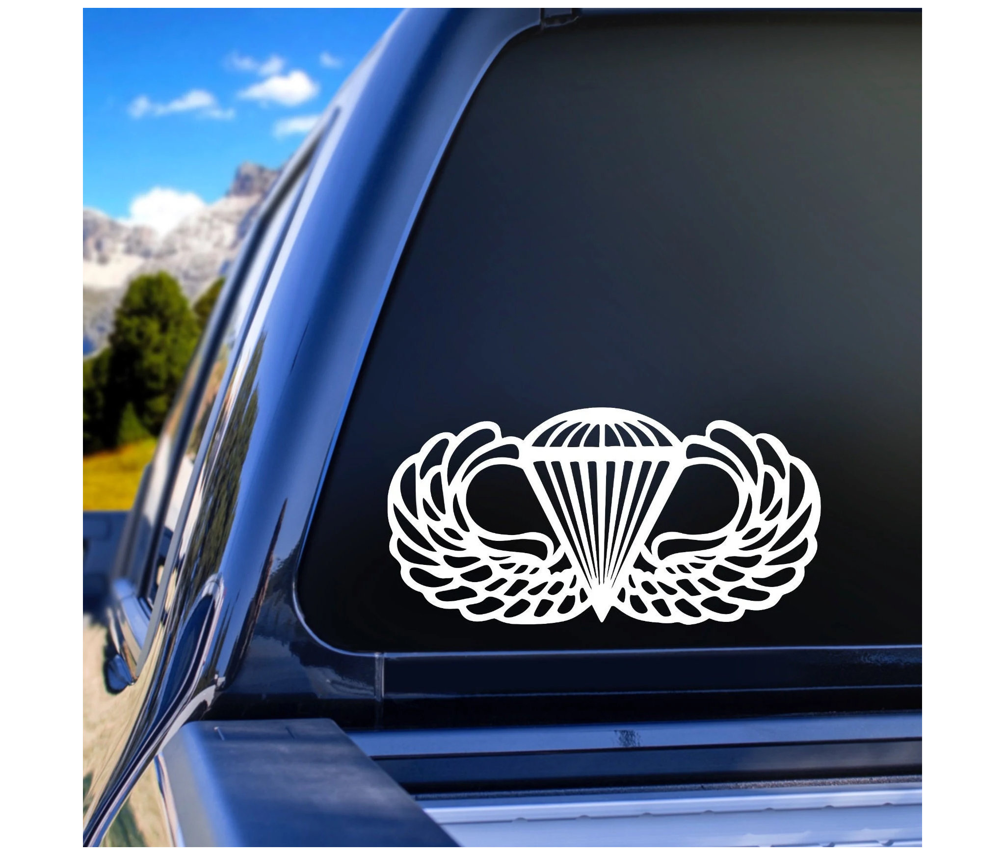 Army Airborne Vinyl Decal, Army, Truck Decal, Car Decal - Etsy